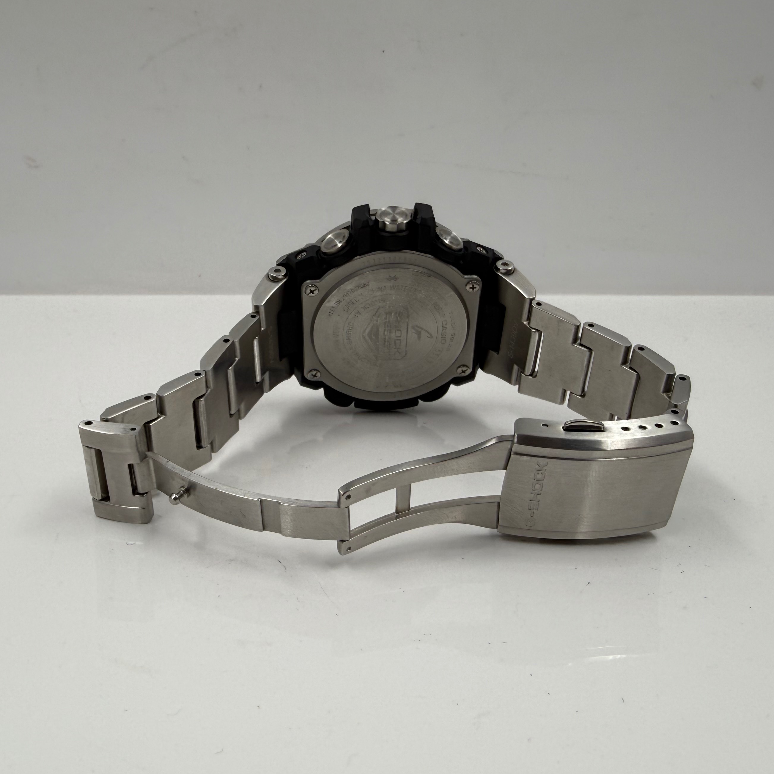 Pre-owned CASIO G-SHOCK GST-B100 G-STEEL WATCH - Own4Less